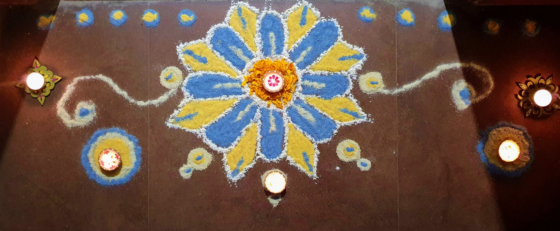 How to Level Up your Rangoli Skills with Homemade Colours – Love, Life ...